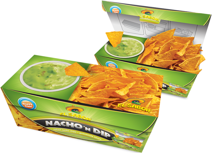 Buy El Sabor Nacho’N Dip Salted Nacho Chips + Guacamole Sauce 175G Online in Kuwait | Talabat Kuwait