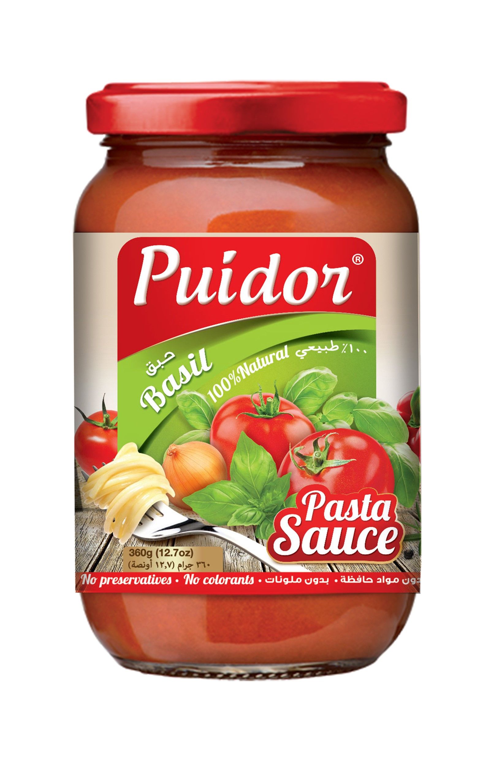 Buy Puidor Pasta Sauce - Basil, 360g Online in Kuwait | Talabat Kuwait