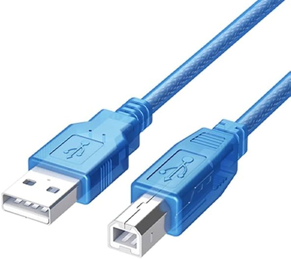 Buy Iconz Printer Cable USB - Blue, 1.8m Online in Egypt | Talabat Egypt