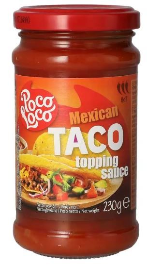 اشترِ Poco Loco Mexican Taco Topping Sauce 230 g أونلاين في Jordan ...