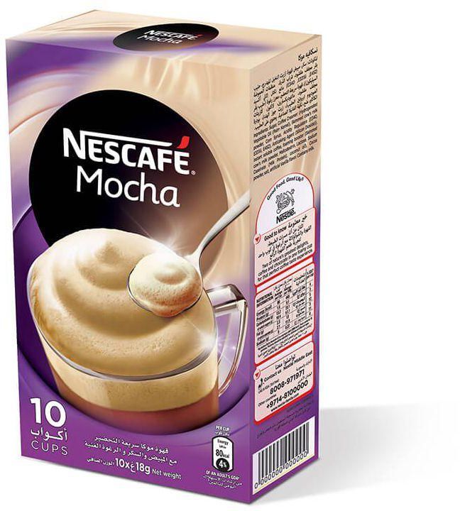 Buy Nescafe Cappuccino Mocha Instant Coffee, 12x18g Online in Egypt ...