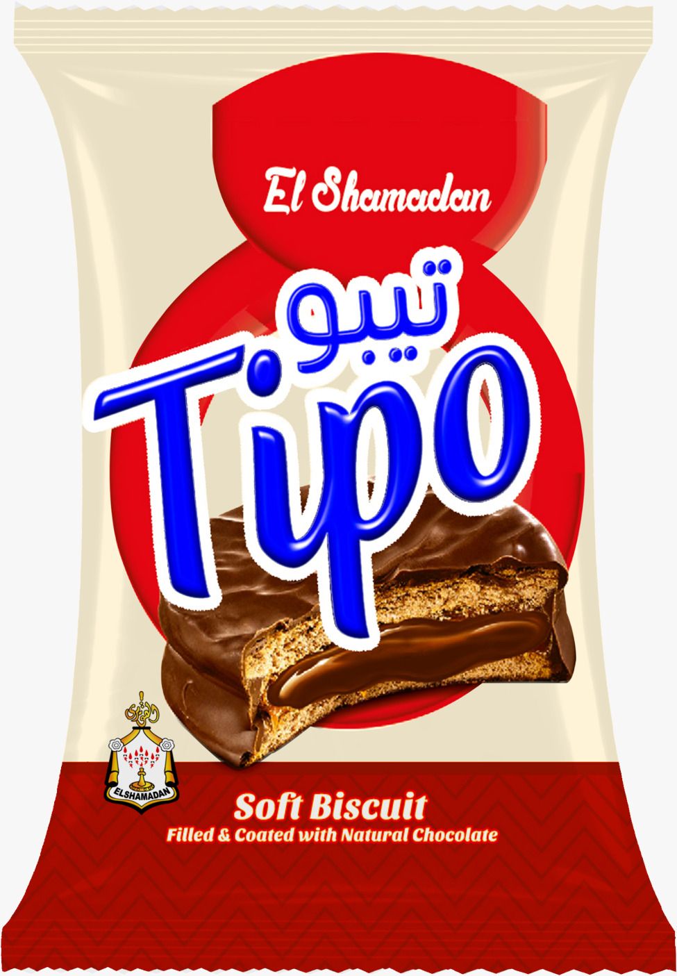 Buy Tipo Soft Biscuit Filled And Coated With Chocolate 1 Pcs Online in ...