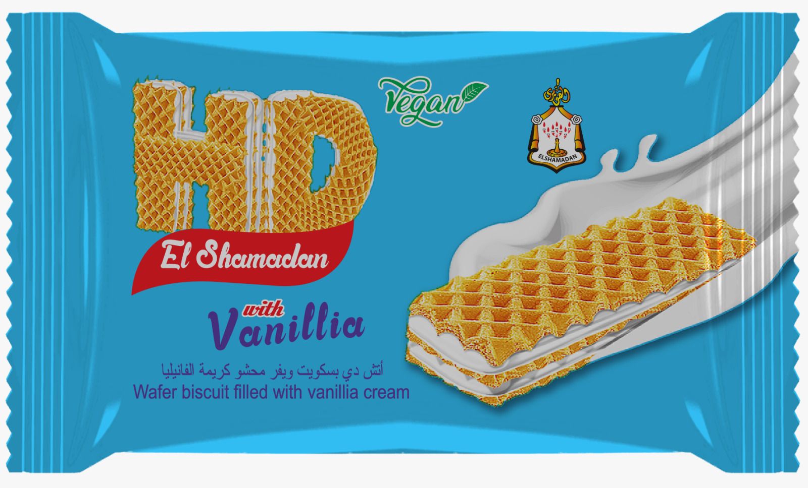Buy Hd Biscuit Wafer Filled With Vanilla 5 Pcs Online in Egypt ...