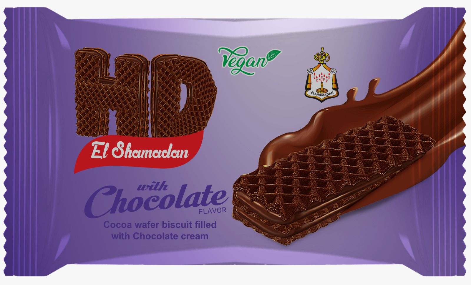 Buy Shamadan Biscuit Hd Coco Chocolate 5 Pcs Online in Egypt | Talabat ...