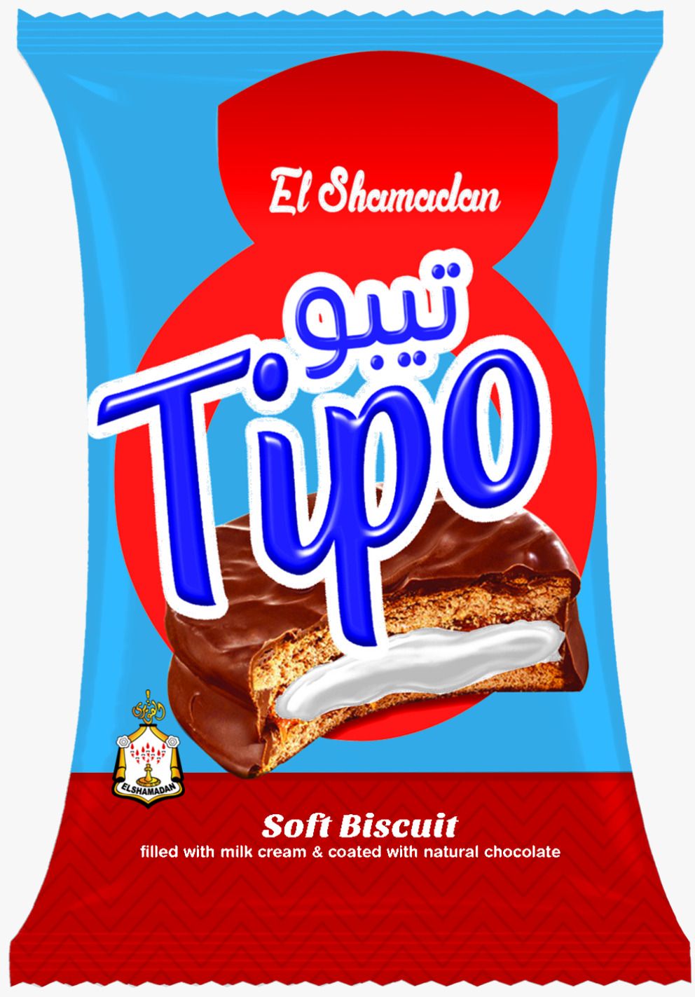 Buy Tipo Biscuits Filled With Milk Cream And Coated With Chocolate 1 ...