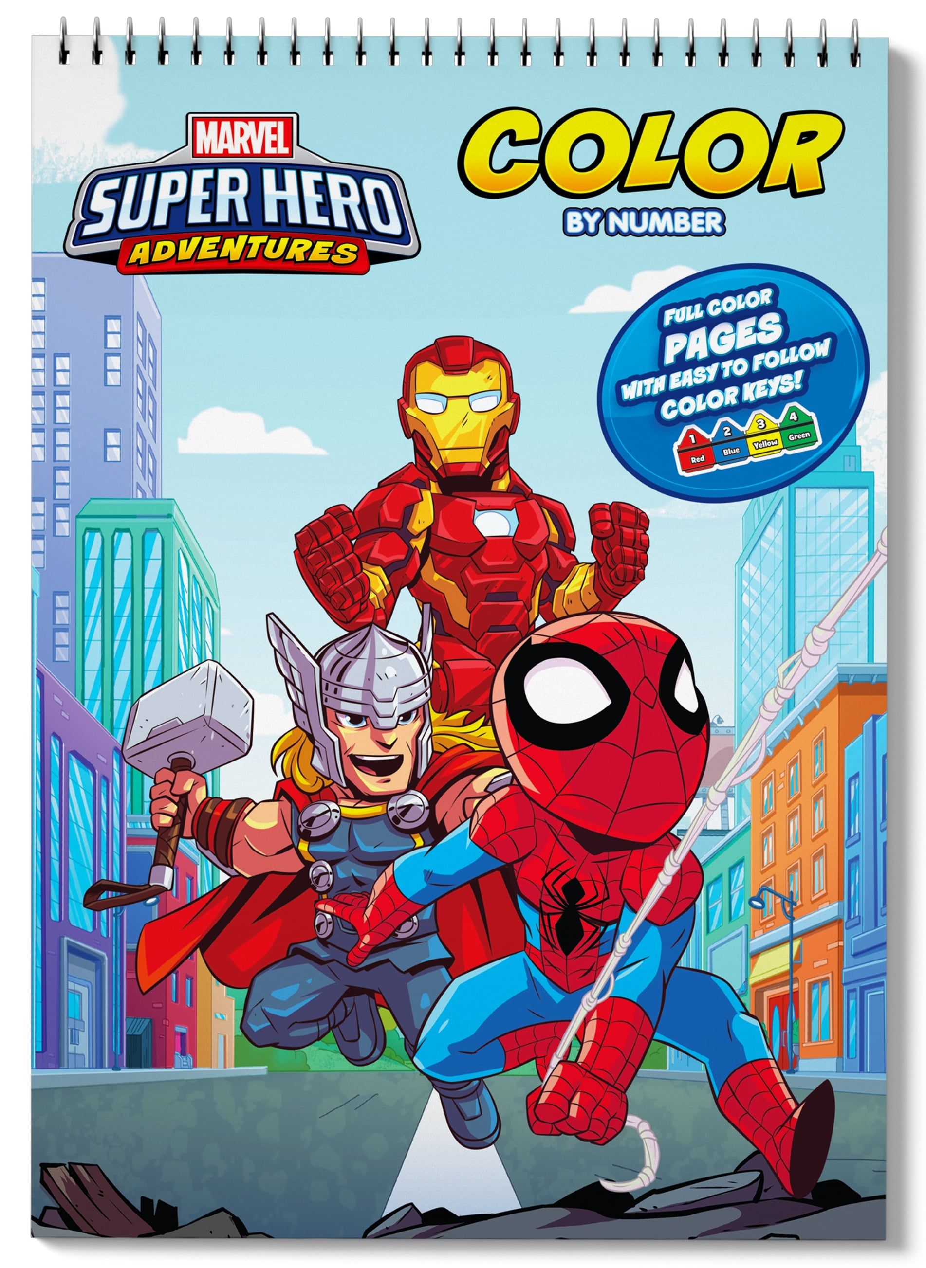 Buy Marvel Super Hero Colouring Book Online in Egypt | Talabat Egypt