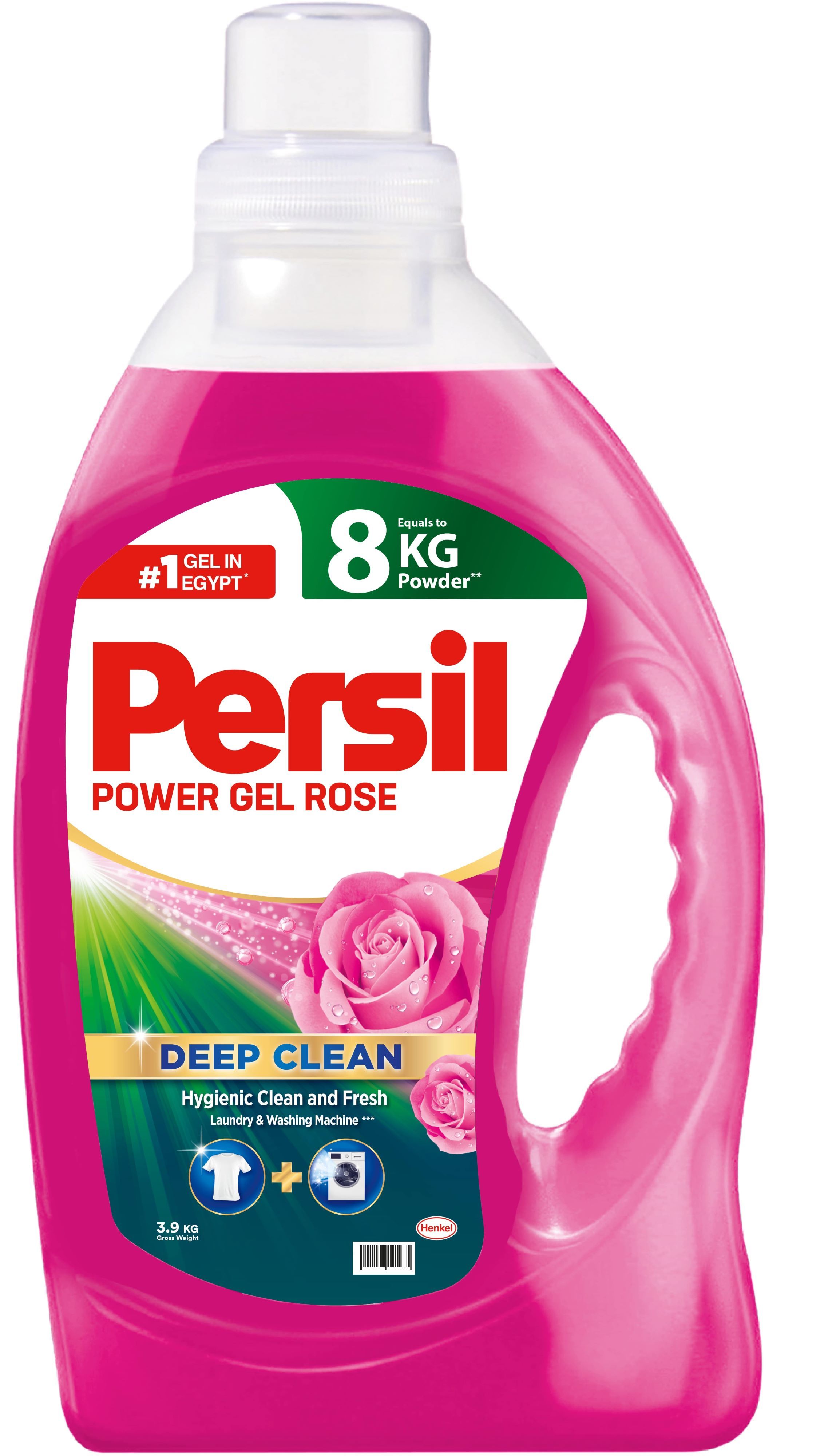 Buy Persil Gel Deep Clean Plus Detergent Rose 3.9L Online in Egypt ...