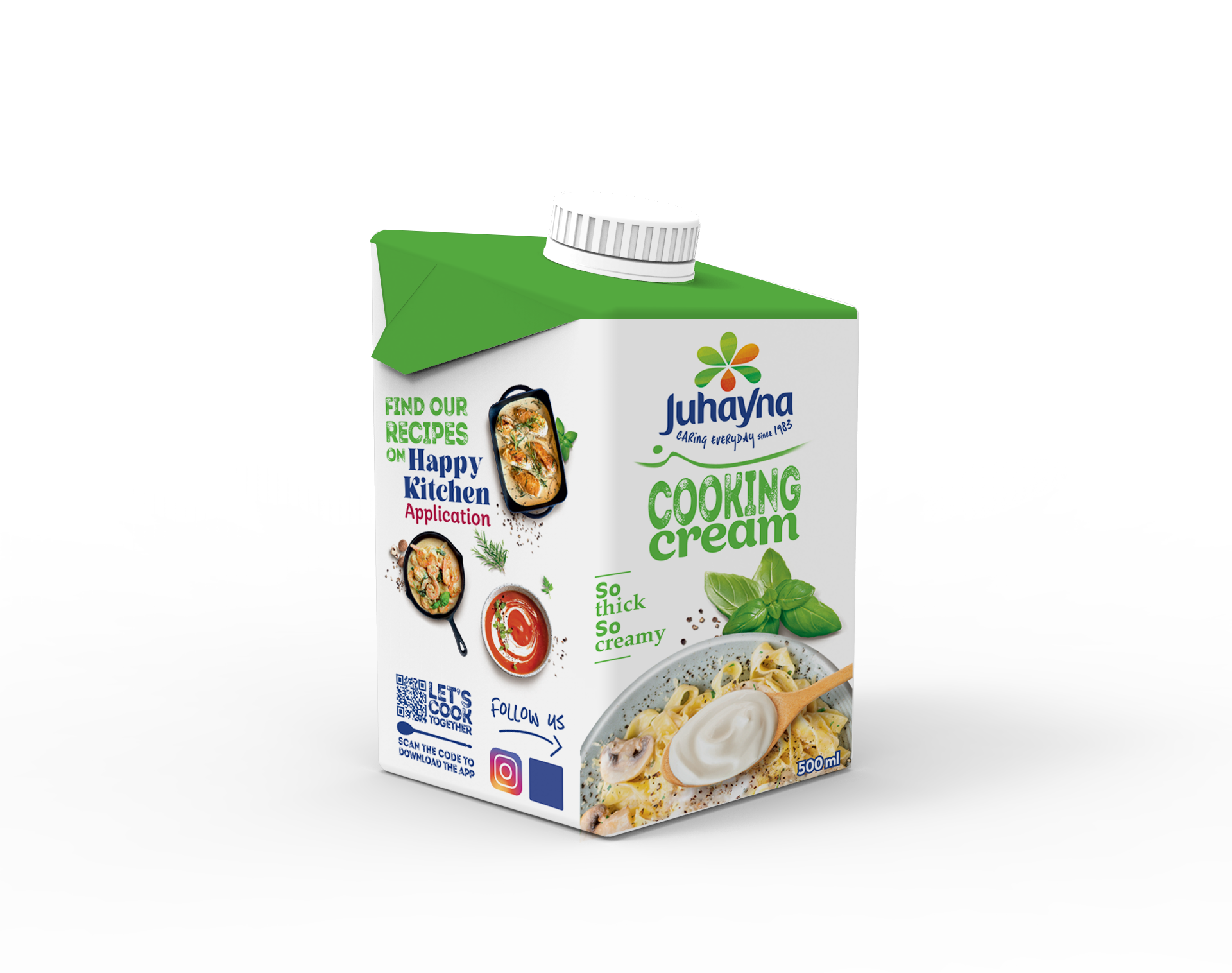 Buy Juhayna Cooking Cream - 500 Ml Online in Egypt | Talabat Egypt