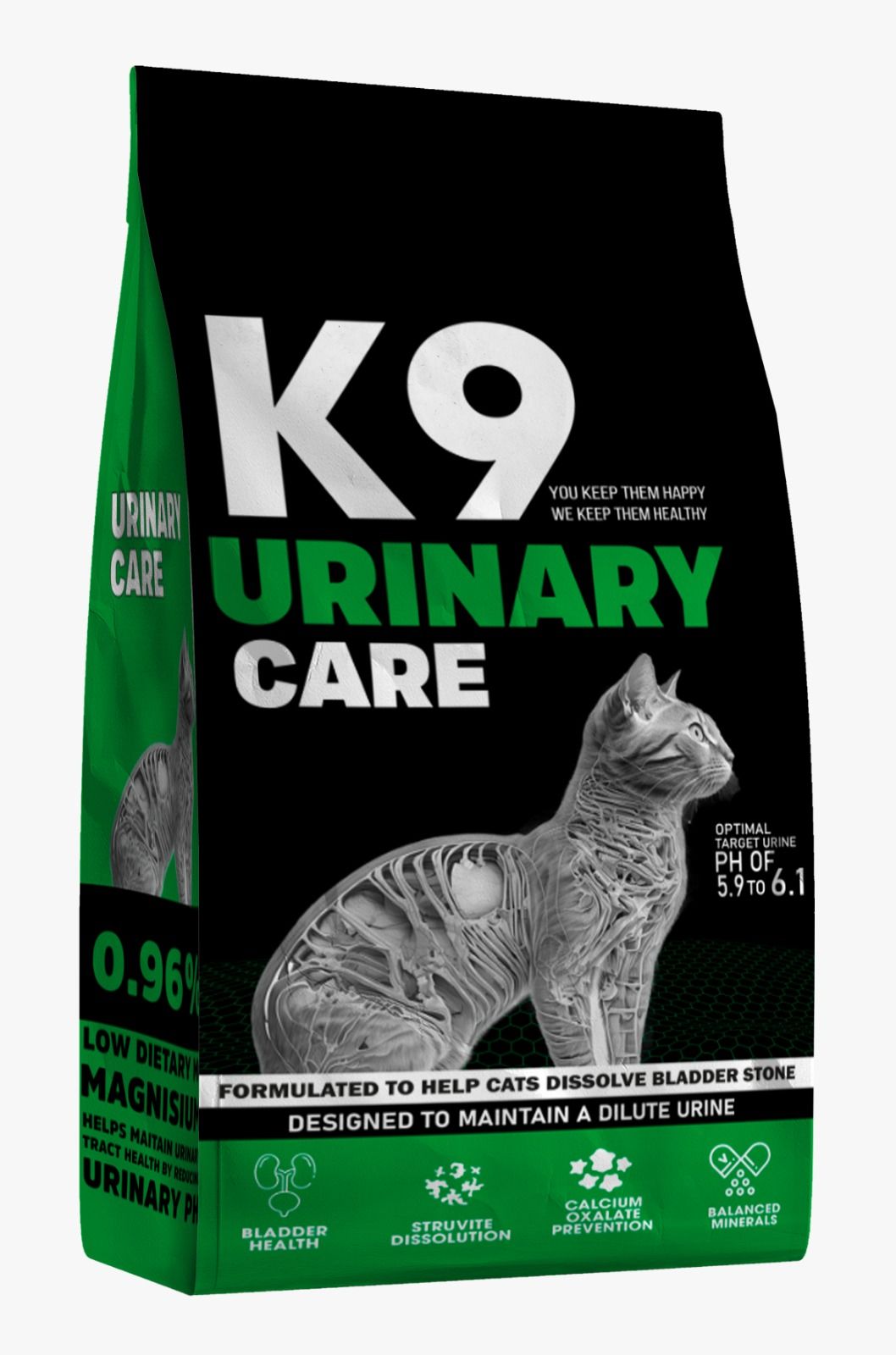 Buy K9 Urinary Care Dry Cat Food 2Kg Online in Egypt | Talabat Egypt
