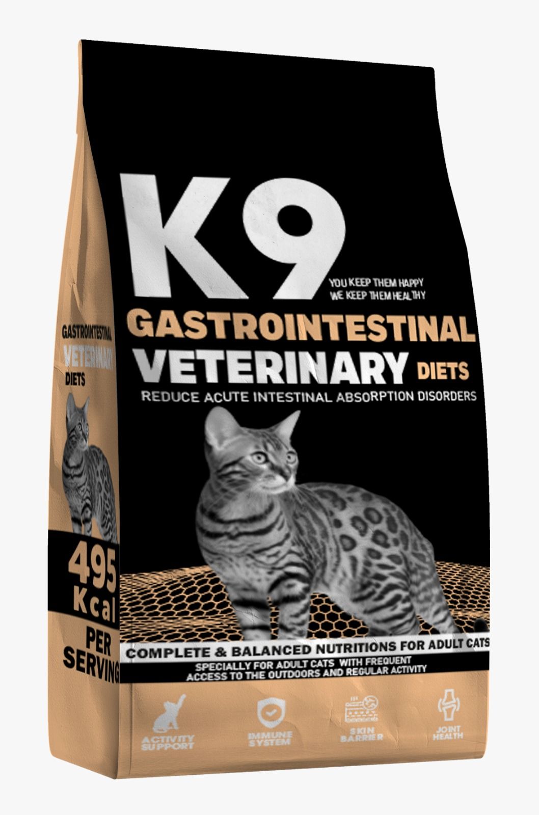 Buy K9 Gastro Intestinal Dry Cat Food 2Kg Online in Egypt | Talabat Egypt