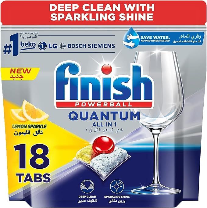 Buy Finish Quantum 18 Tablets Online in Egypt | Talabat Egypt
