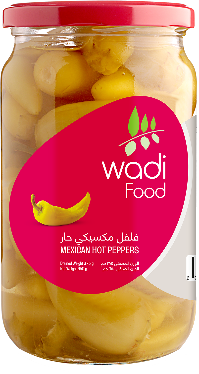 Buy Wadi Food Pickled Mexican Hot Pepper Jar, 650g Online in Egypt ...