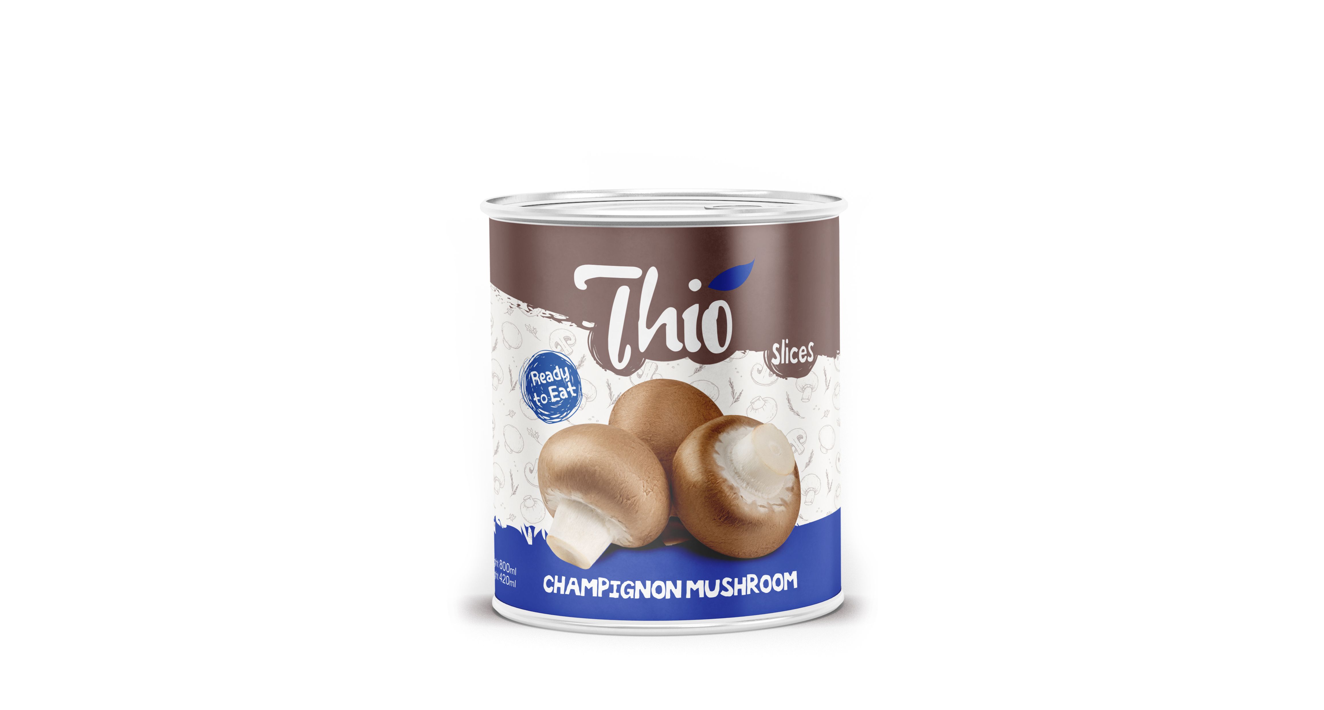 Buy Thio Champignon Mushroom Slices, 800g Online in Egypt | Talabat Egypt