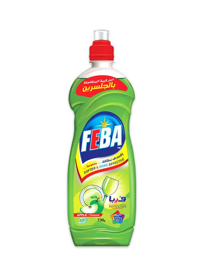 Buy Feba Liquid dishwash Apple 730 gm Online in Egypt | Talabat Egypt