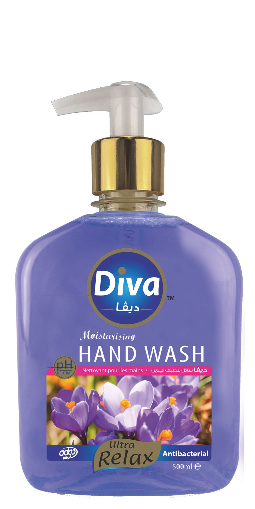 Buy Diva Liquid Hand soap Ultra Relax 500 Ml Online in Egypt | Talabat ...