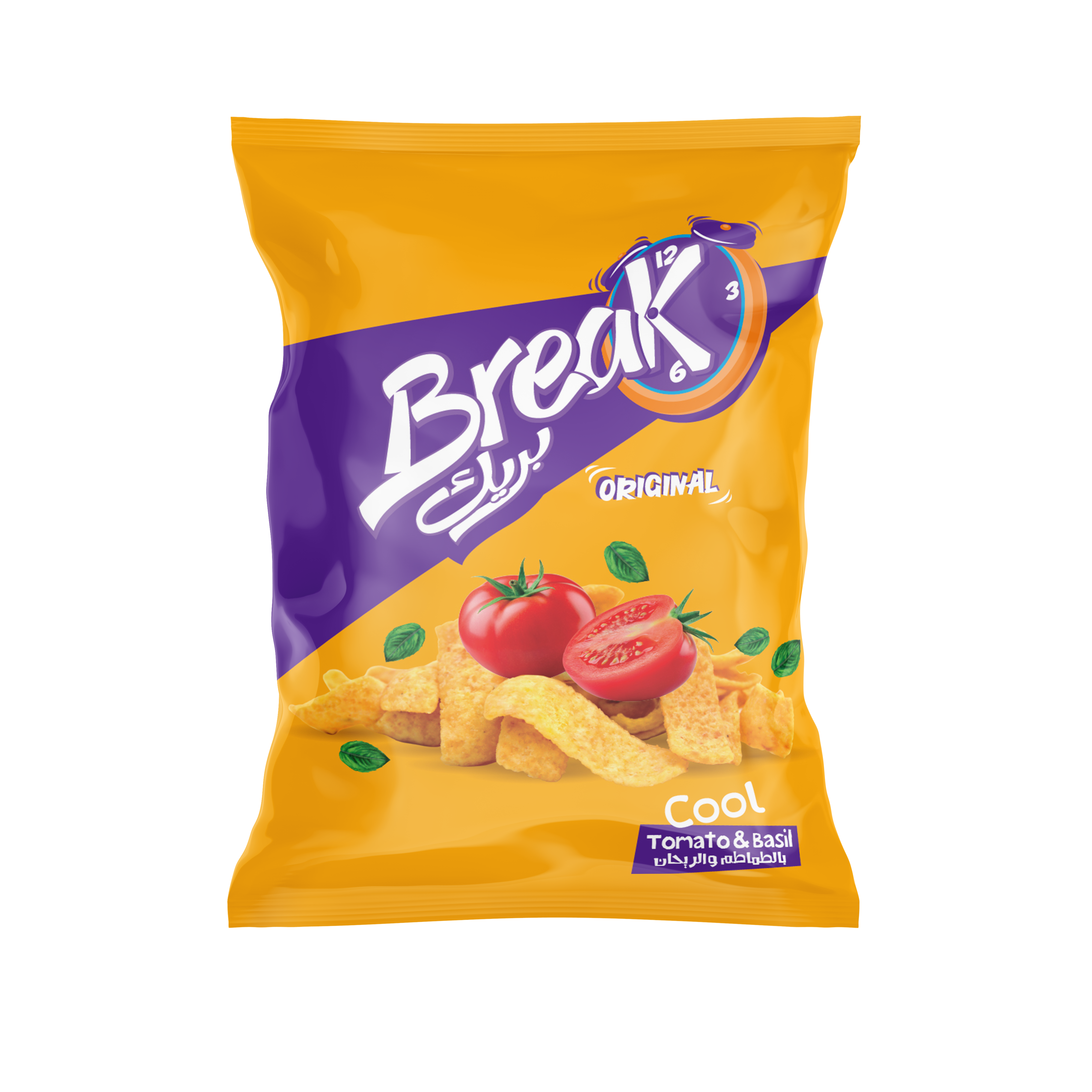 Buy Break Tomato & Basil Flavored Snacks, 30-40g Online in Egypt ...
