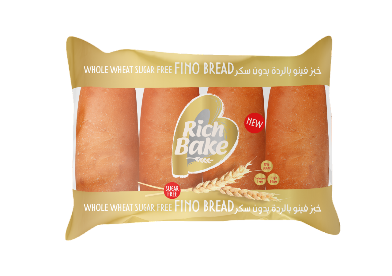 Buy Rich Bake Fino Bread Whole Wheat Sugar Free, 4 Pieces Online in ...