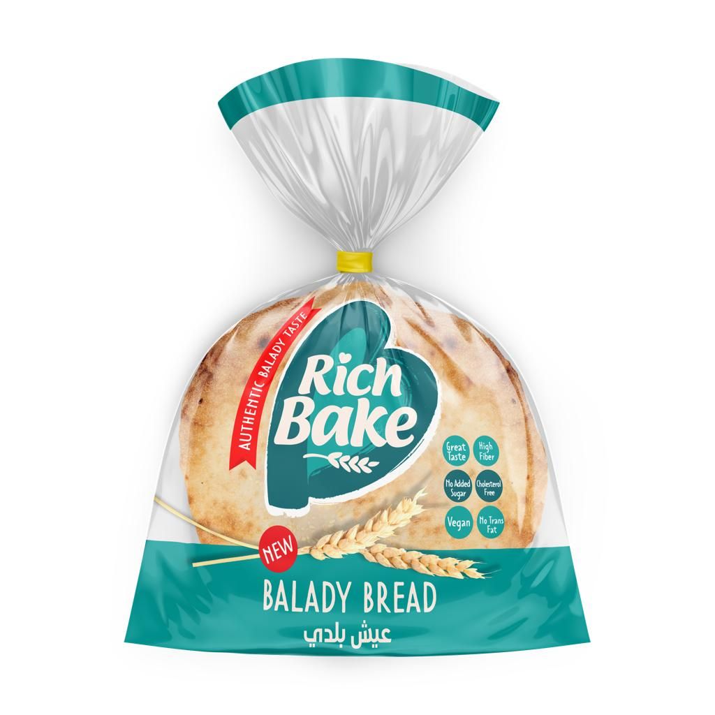 Buy Rich Bake Balady Bread, 4 Pieces Online in Egypt | Talabat Egypt