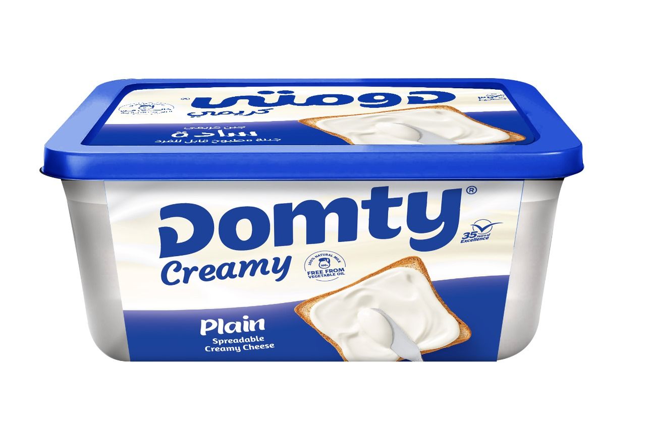 Buy Domty Creamy Cheese Spread Plain 380 Gm Online in Egypt | Talabat Egypt