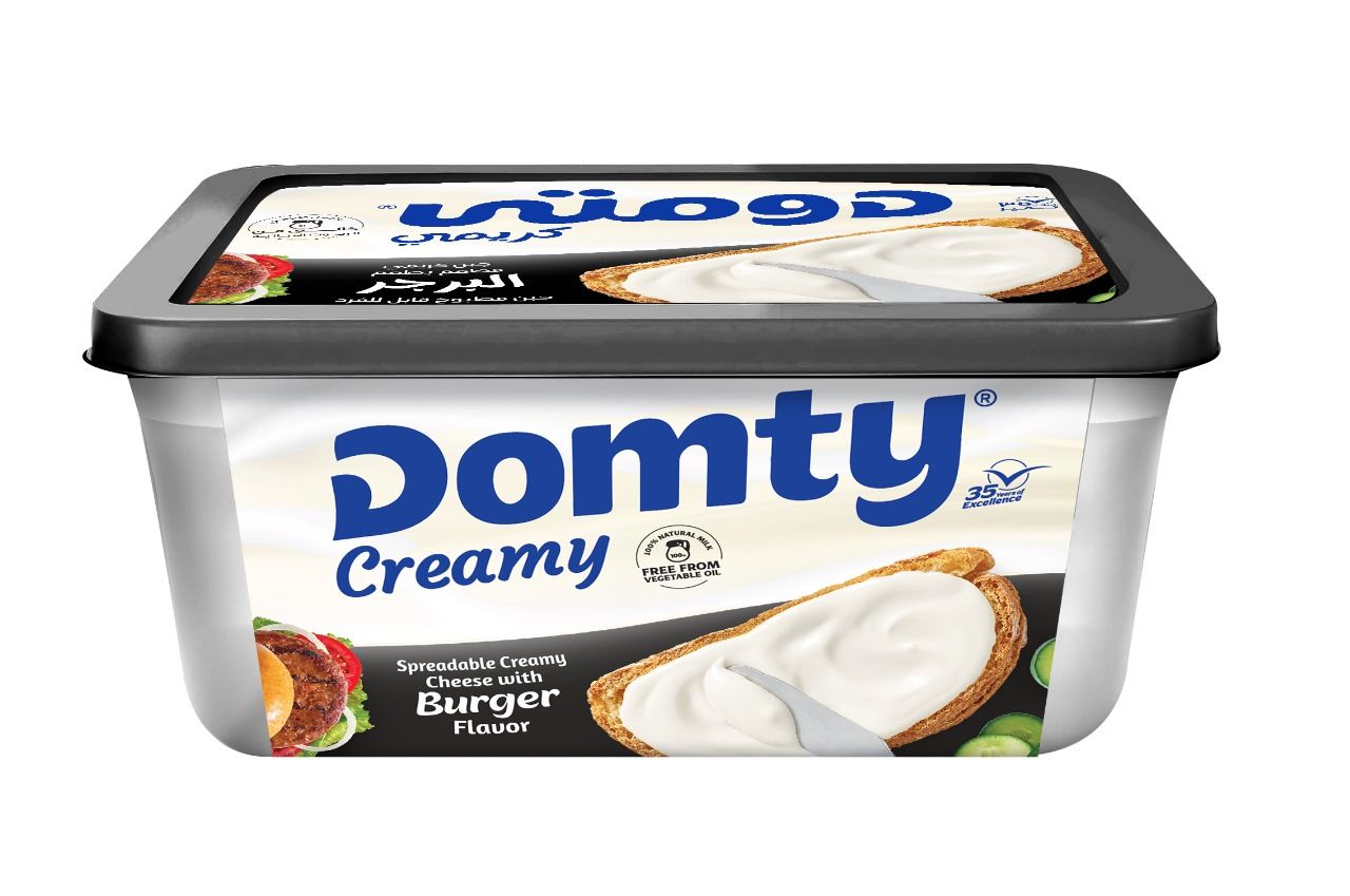Buy Domty Burger Spread Natural Cheese 220 Gm Online in Egypt | Talabat ...