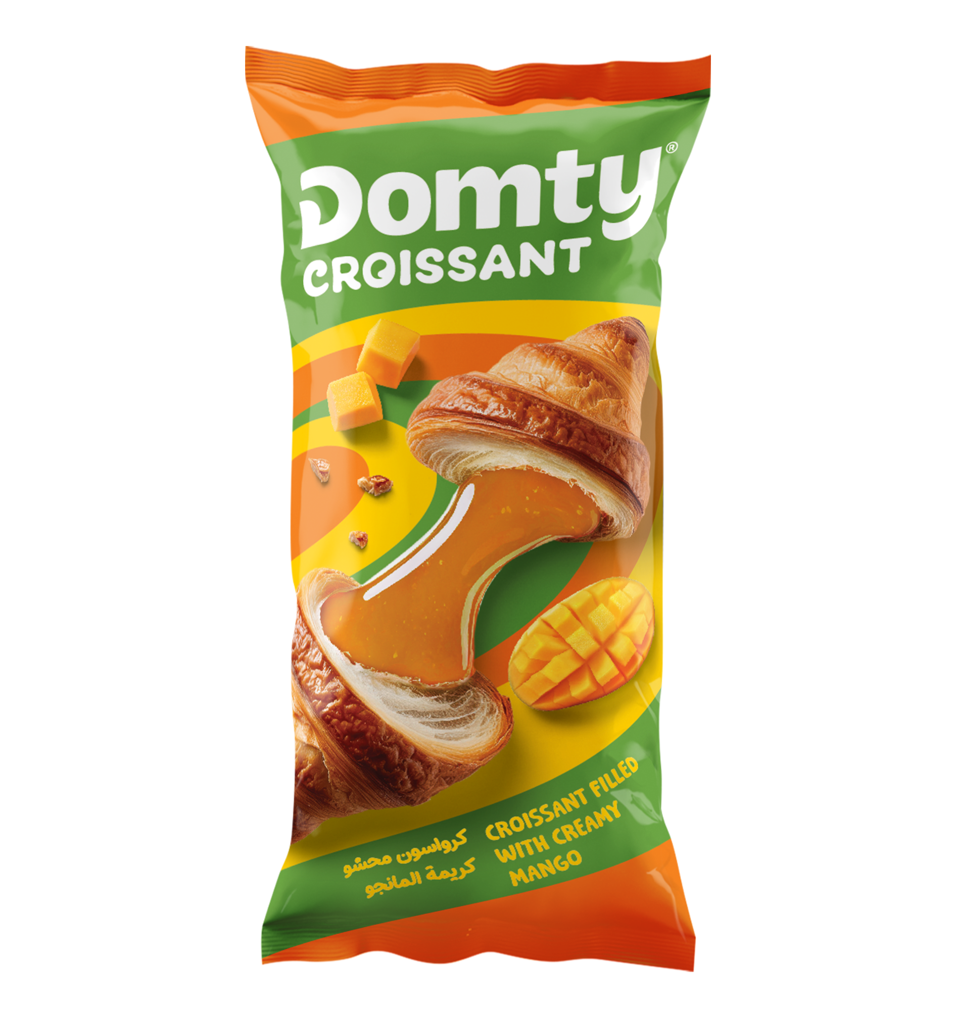 Buy Domty Croissant Filled with Creamy Mango, 1 Piece Online in Egypt ...