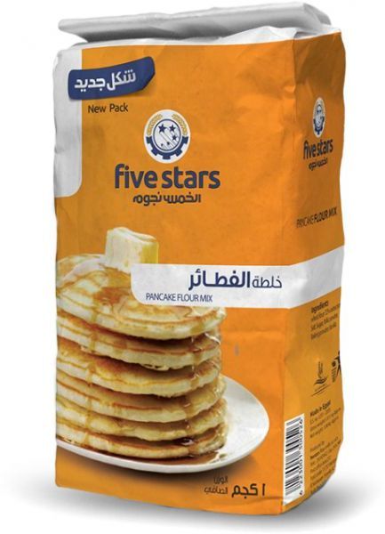 Buy Five Stars Pancake 1 Kg Online in Egypt | Talabat Egypt