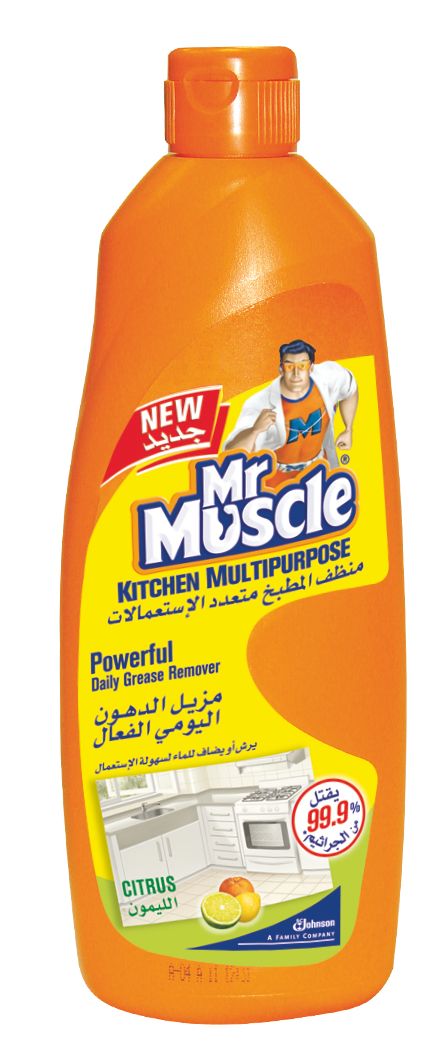 Buy Mr. Muscle Citrus Kitchen Multipurpose Cleaner, 440ml Online in ...