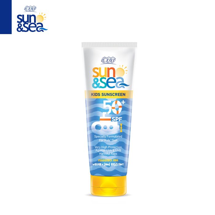 Buy Eva Sun & Sea Kids Sunscreen Lotion SPF +50, 200ml Online in Egypt ...