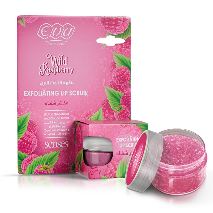 Buy Eva Skin Care Senses Wild Raspberry Flavored Exfoliating Lip Scrub ...