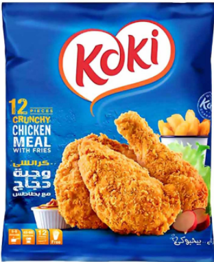 Buy Koki Fried Chicken 12 Pcs + Fries Online in Egypt | Talabat Egypt