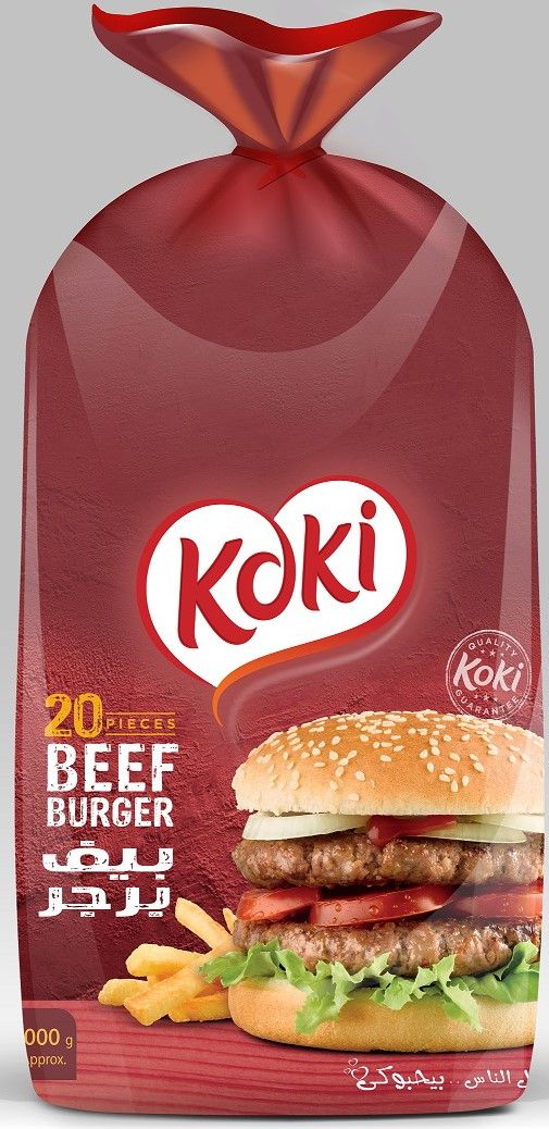 Buy Koki Burger 1 Kg Online in Egypt | Talabat Egypt