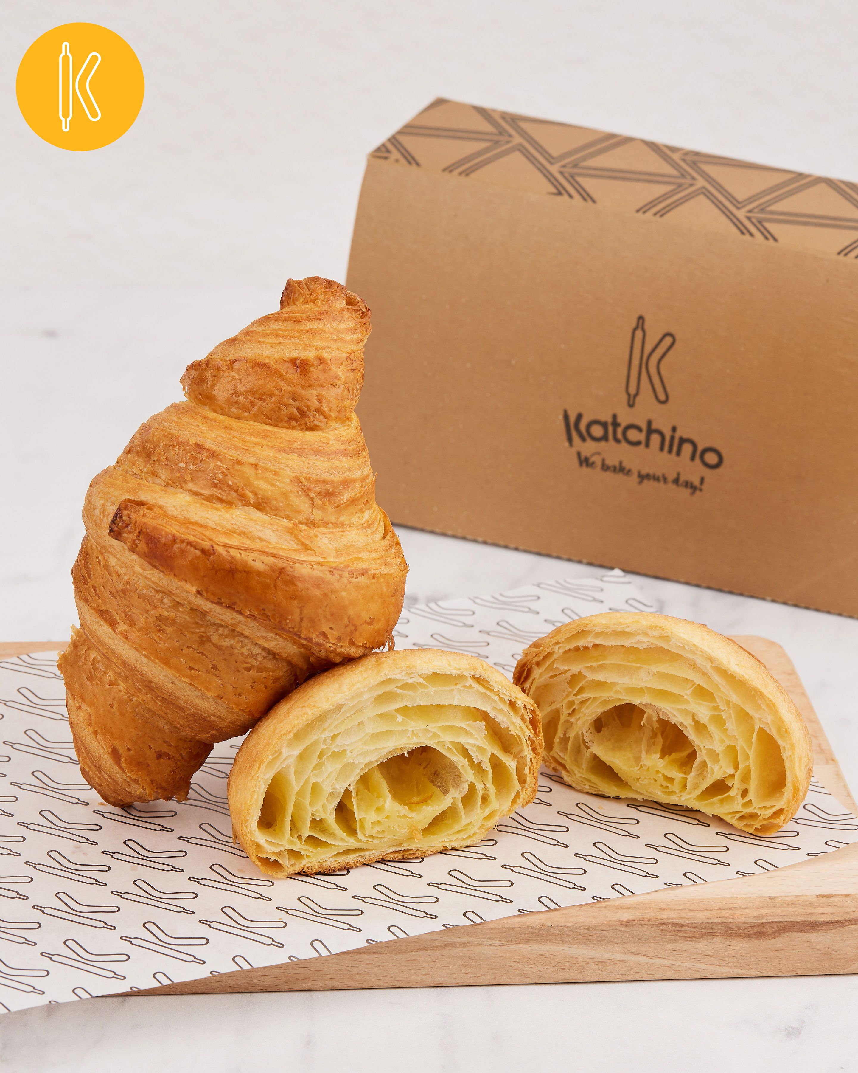 Buy Katchino French Croissant, 1 Piece Online in Egypt | Talabat Egypt