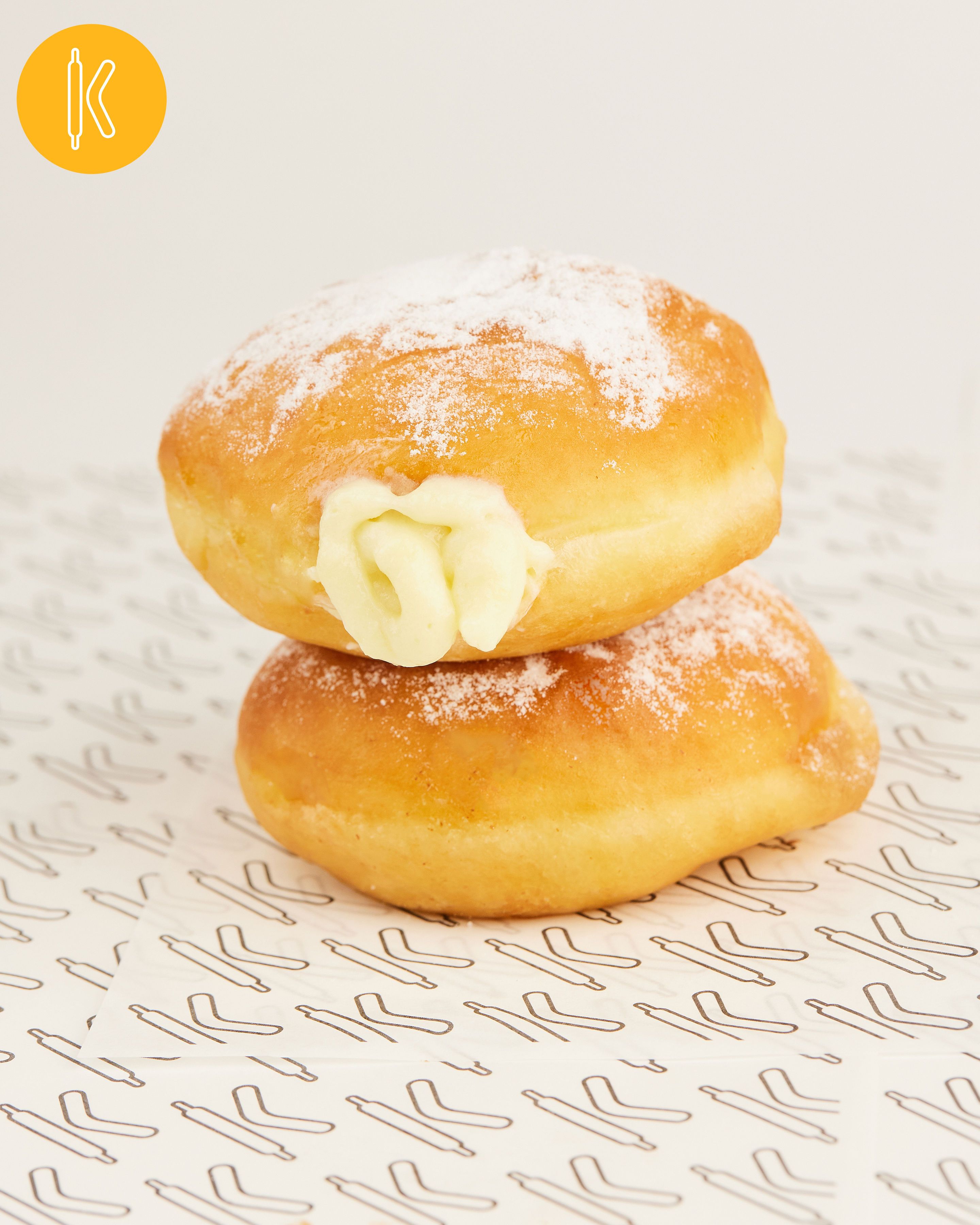 Buy Katchino Pastry Cream Donut, 1 Piece Online in Egypt | Talabat Egypt