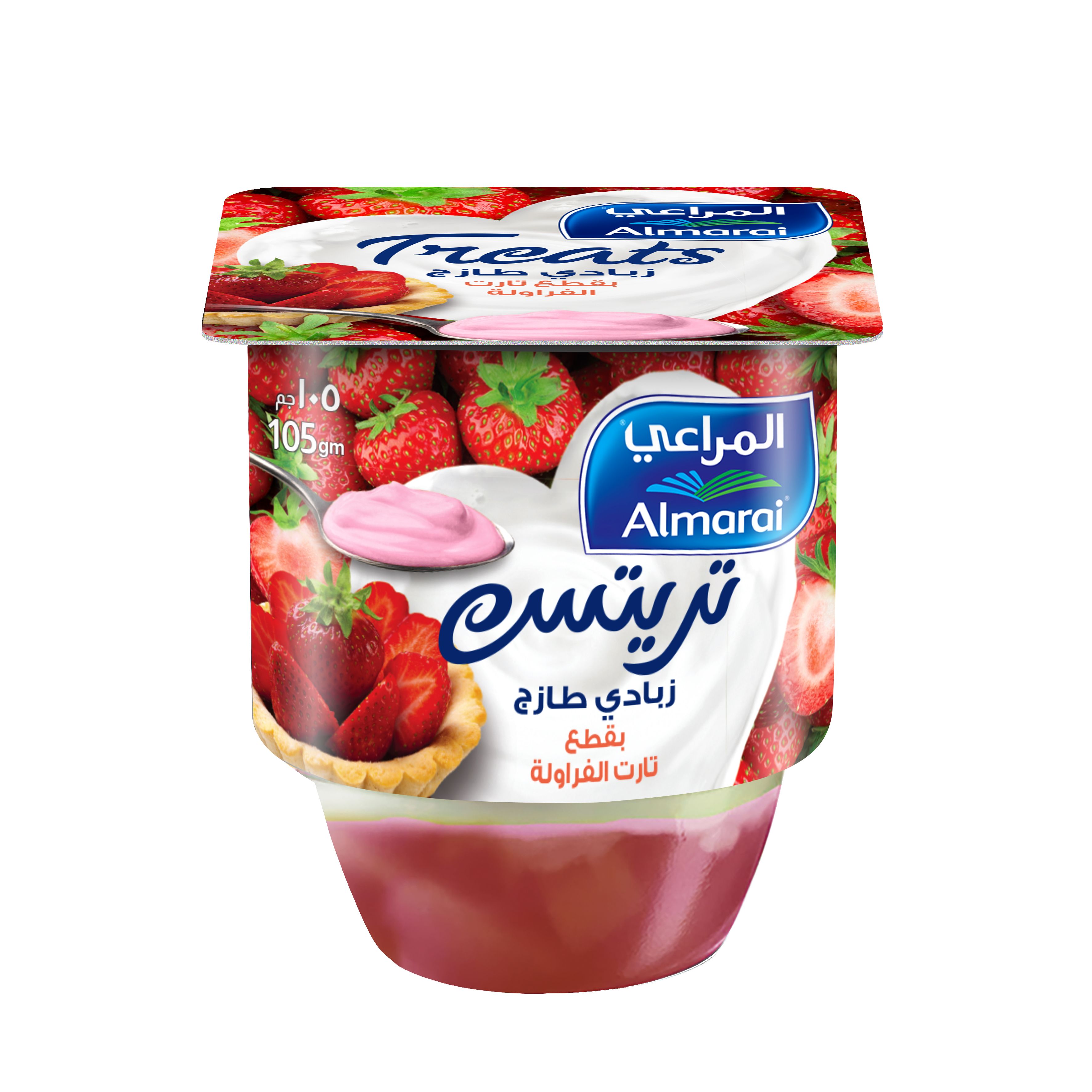 Buy Almarai Treats Yogurt Strawberry Tart 105 Gm Online in Egypt ...