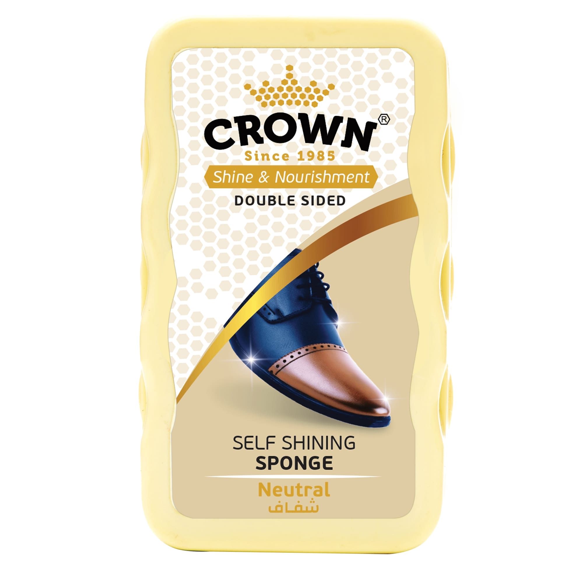 Buy Crown Double Side Shoe Shine Sponge Online in Egypt | Talabat Egypt