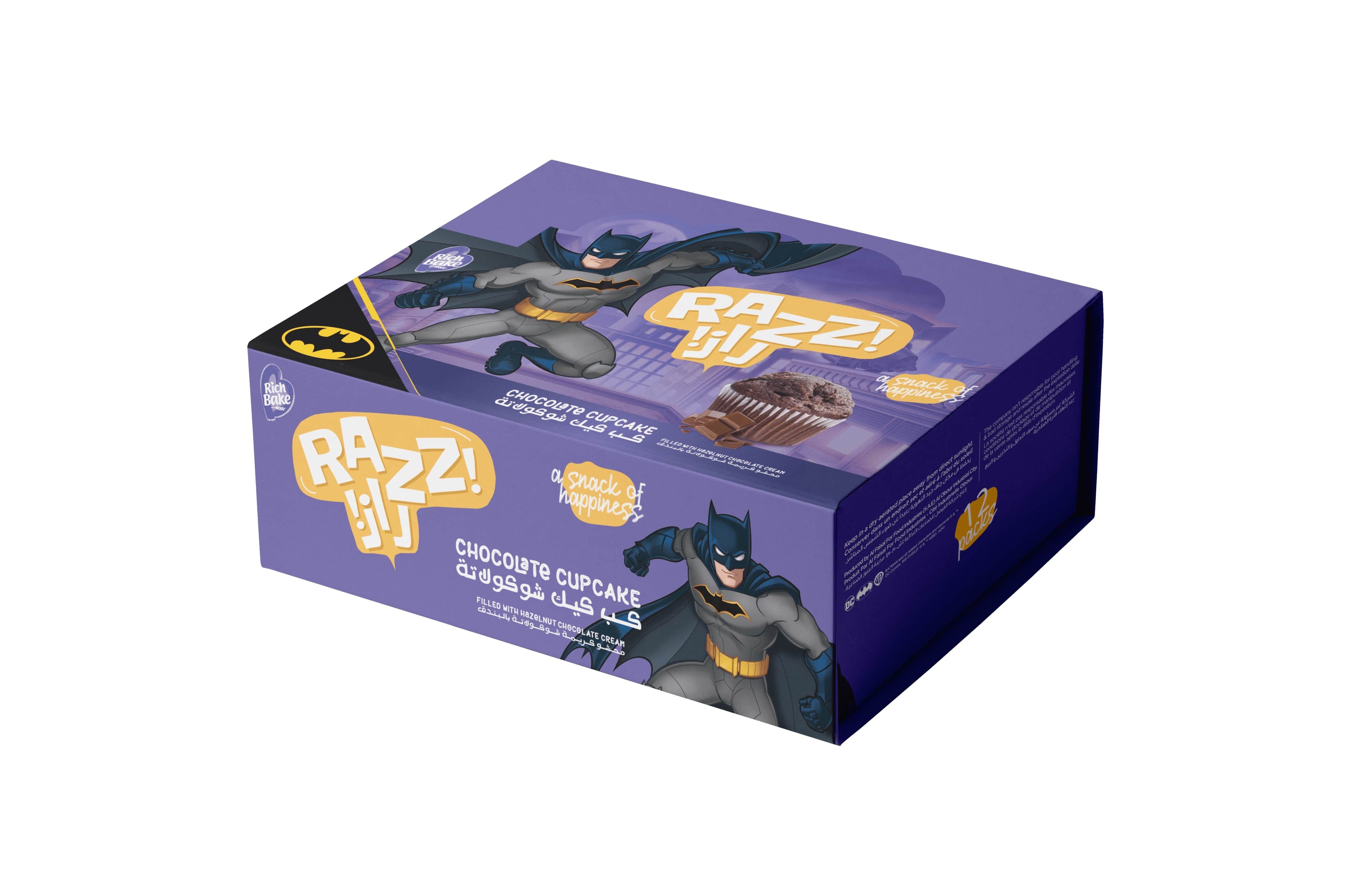 Buy Razz Chocolate Cupcake 12 Pcs Online in Egypt | Talabat Egypt