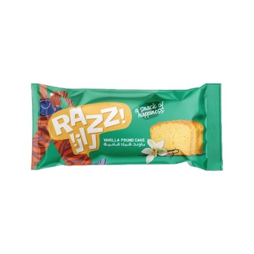 Buy Razz Vanilla Pound Cake Online in Egypt | Talabat Egypt