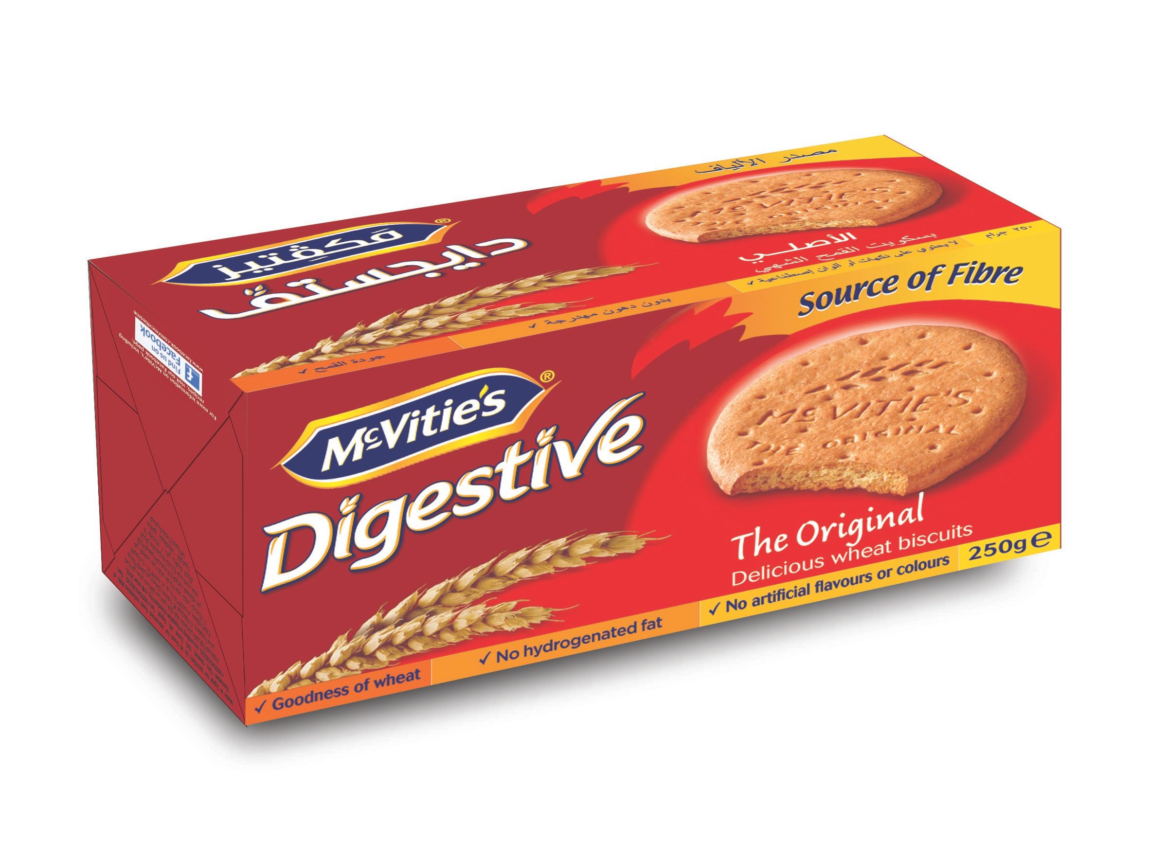 Buy McVitie's Digestive Original Biscuits, 250g Online in Egypt ...