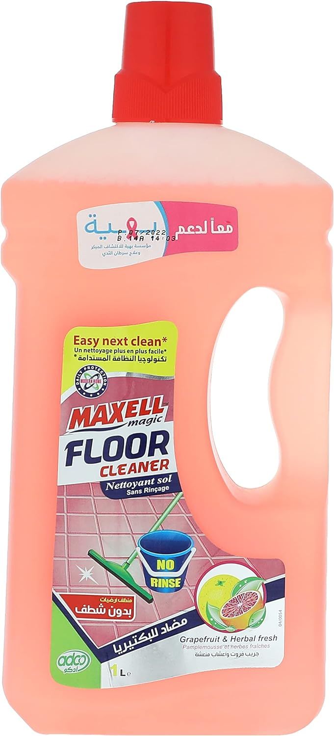 اشترِ ماكسيل ماجيك منظف ارضيات جريب فروت 1 لتر أونلاين في Egypt | طلبات ...