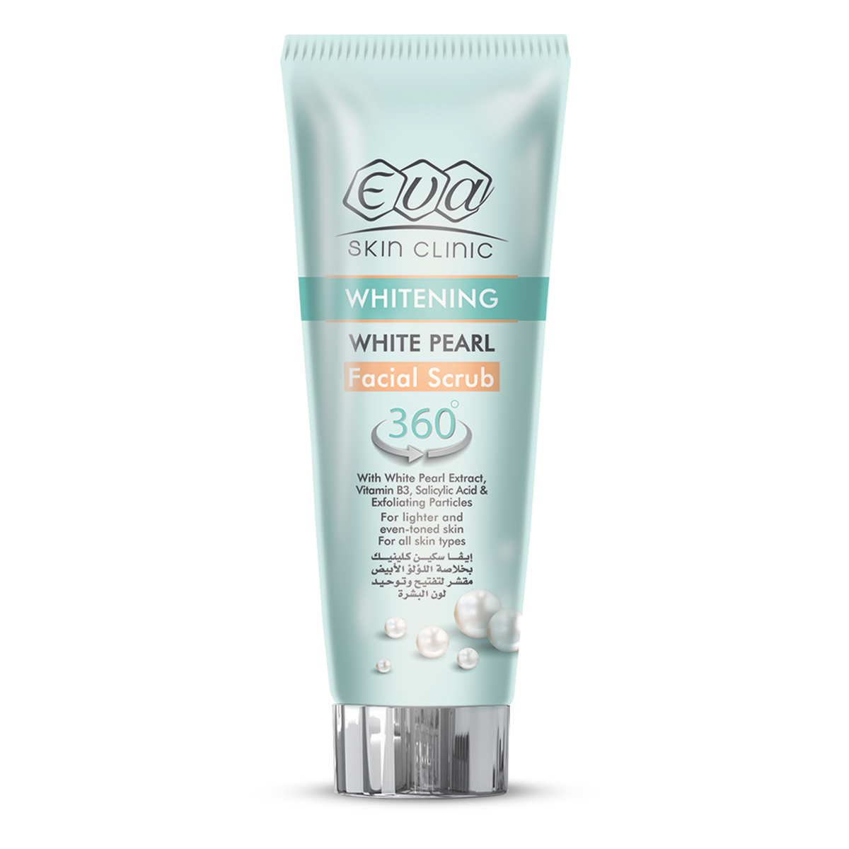 Buy Eva Skin Clinic White Pearl Facial Scrub 100 Ml Online in Egypt ...
