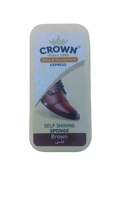 Buy Crown Sponge Express Advanced Brown Online in Egypt | Talabat Egypt