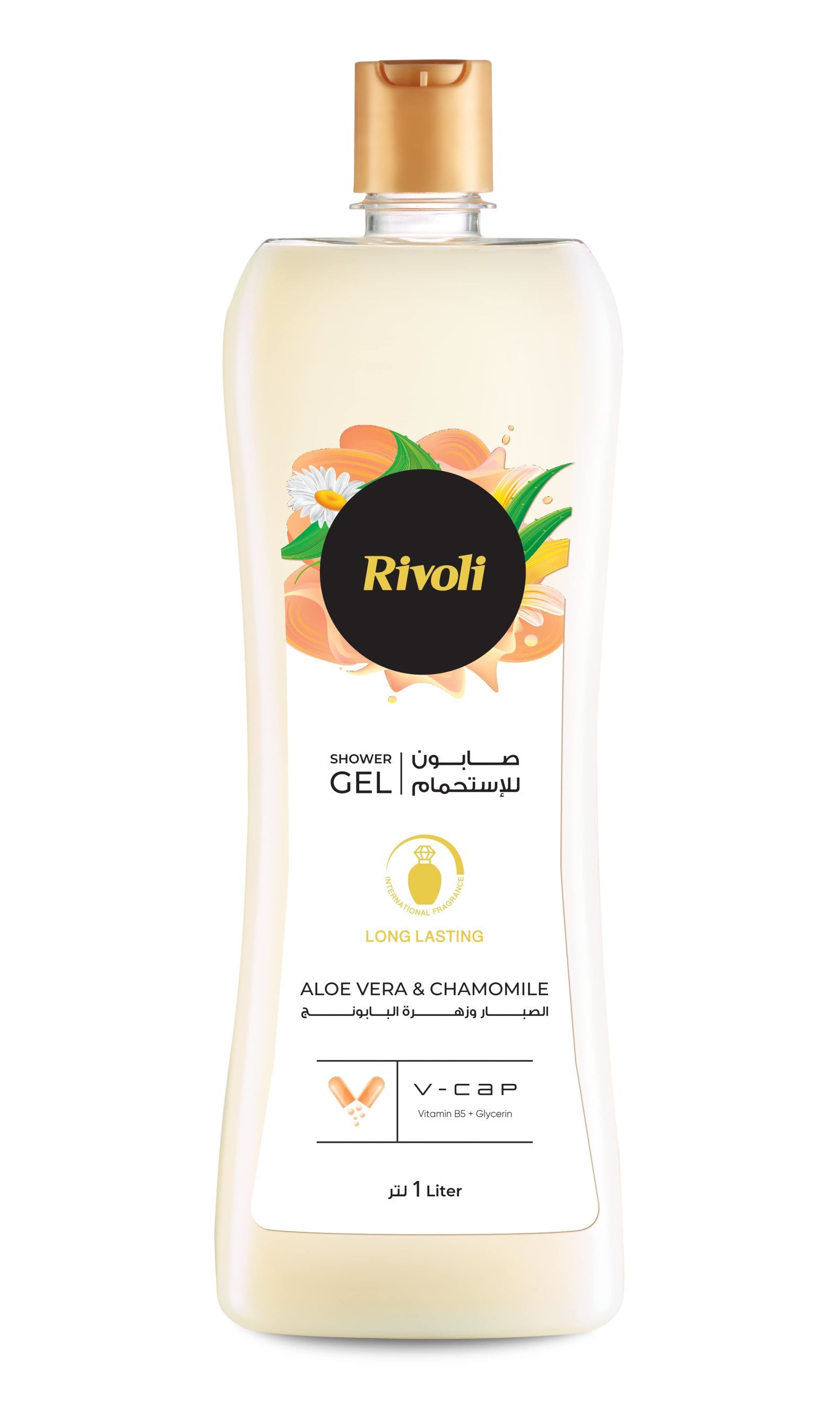Buy Rivoli Shower Gel White 1L Online in Egypt | Talabat Egypt