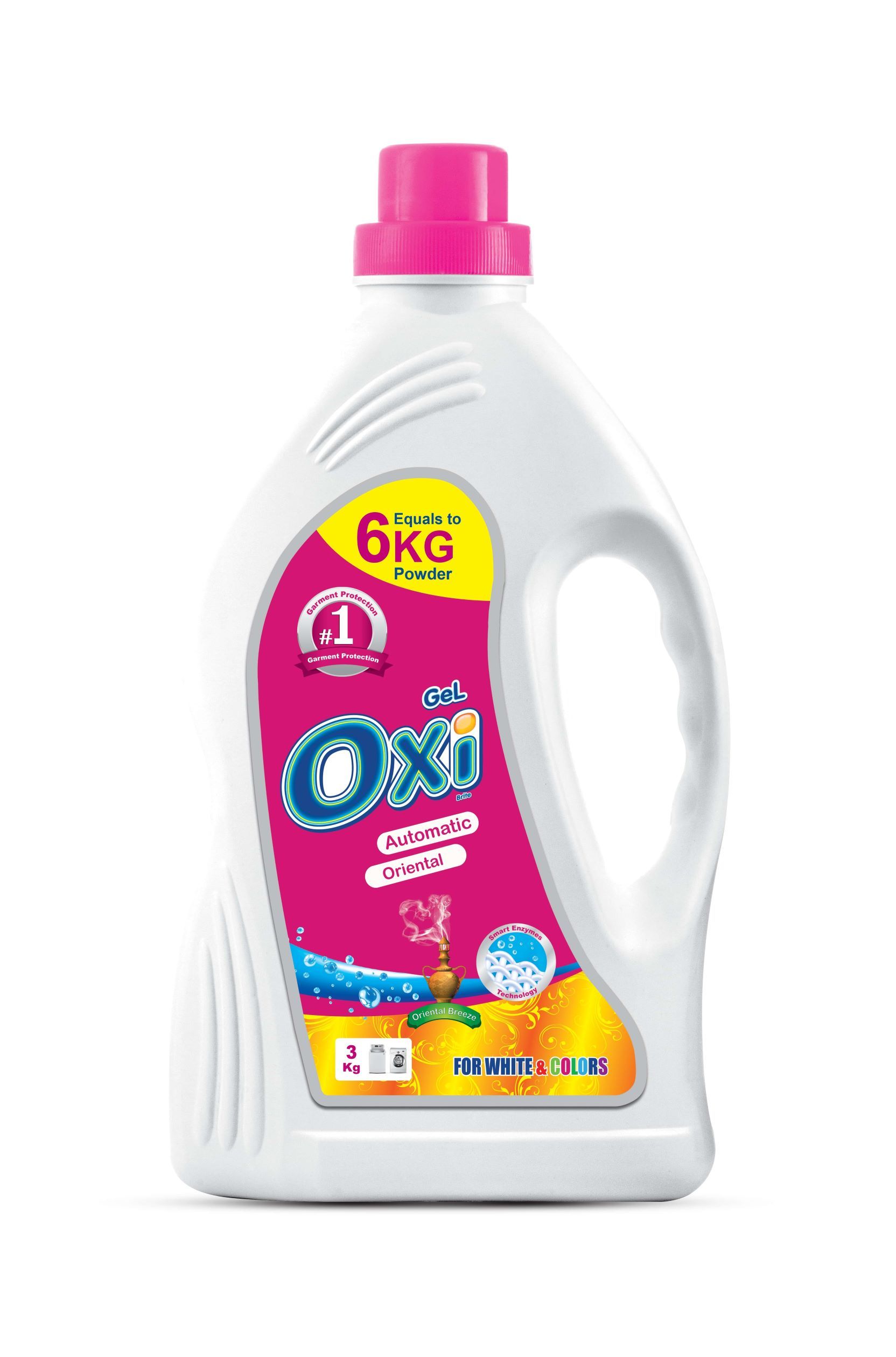Buy Oxi Gel detergent automatic Oriental scent 3kg Online in Egypt ...