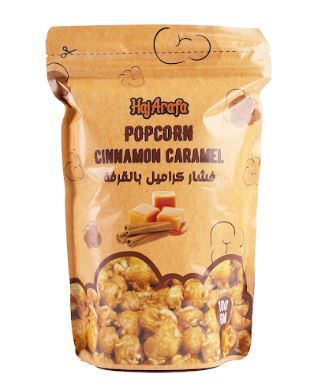 Buy Haj Arafa Popcorn Cinnamon Caramel 100 Gm Online in Egypt | Talabat ...