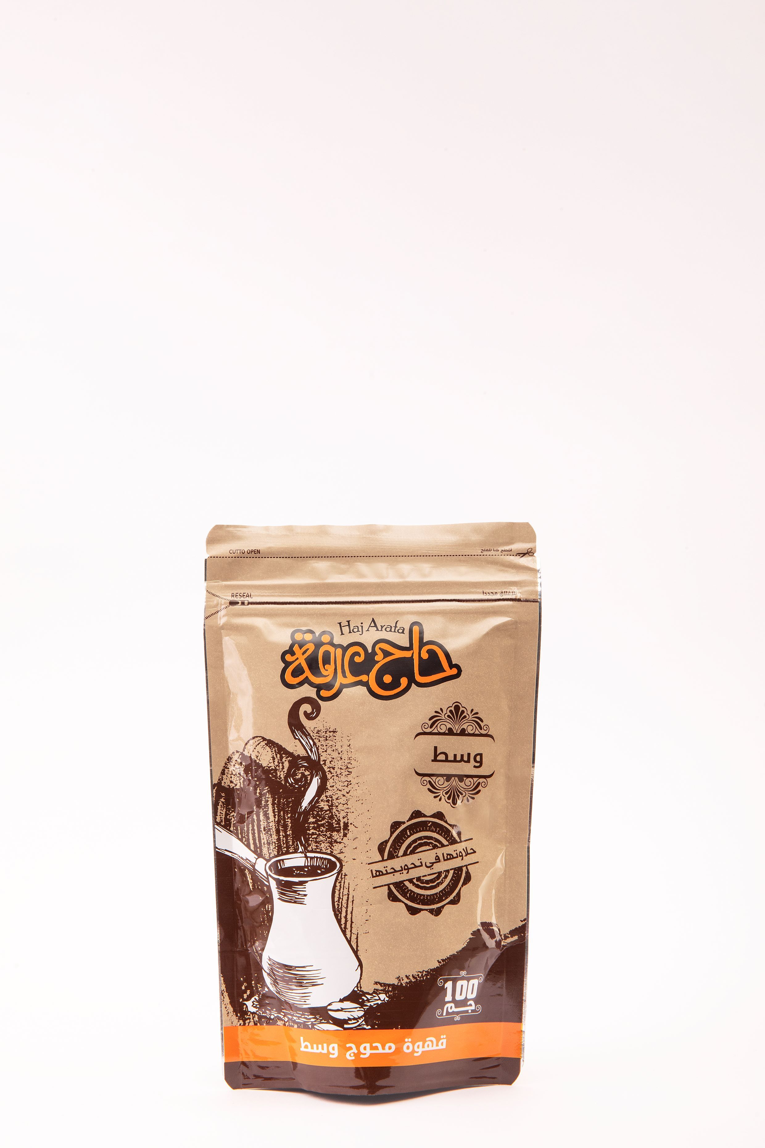 Buy Haj arafa Coffee Special Medium 100 Gm Online in Egypt | Talabat Egypt
