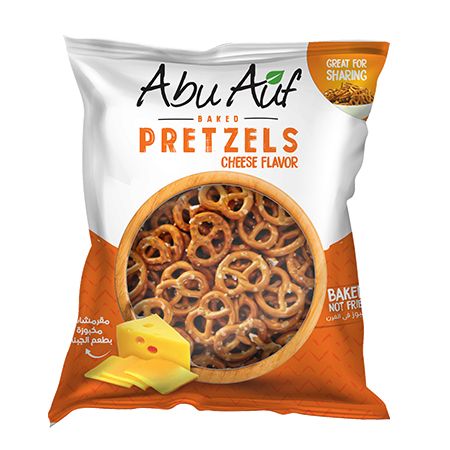 Buy Abu Auf Cheese Pretzels, 250g Online in Egypt | Talabat Egypt