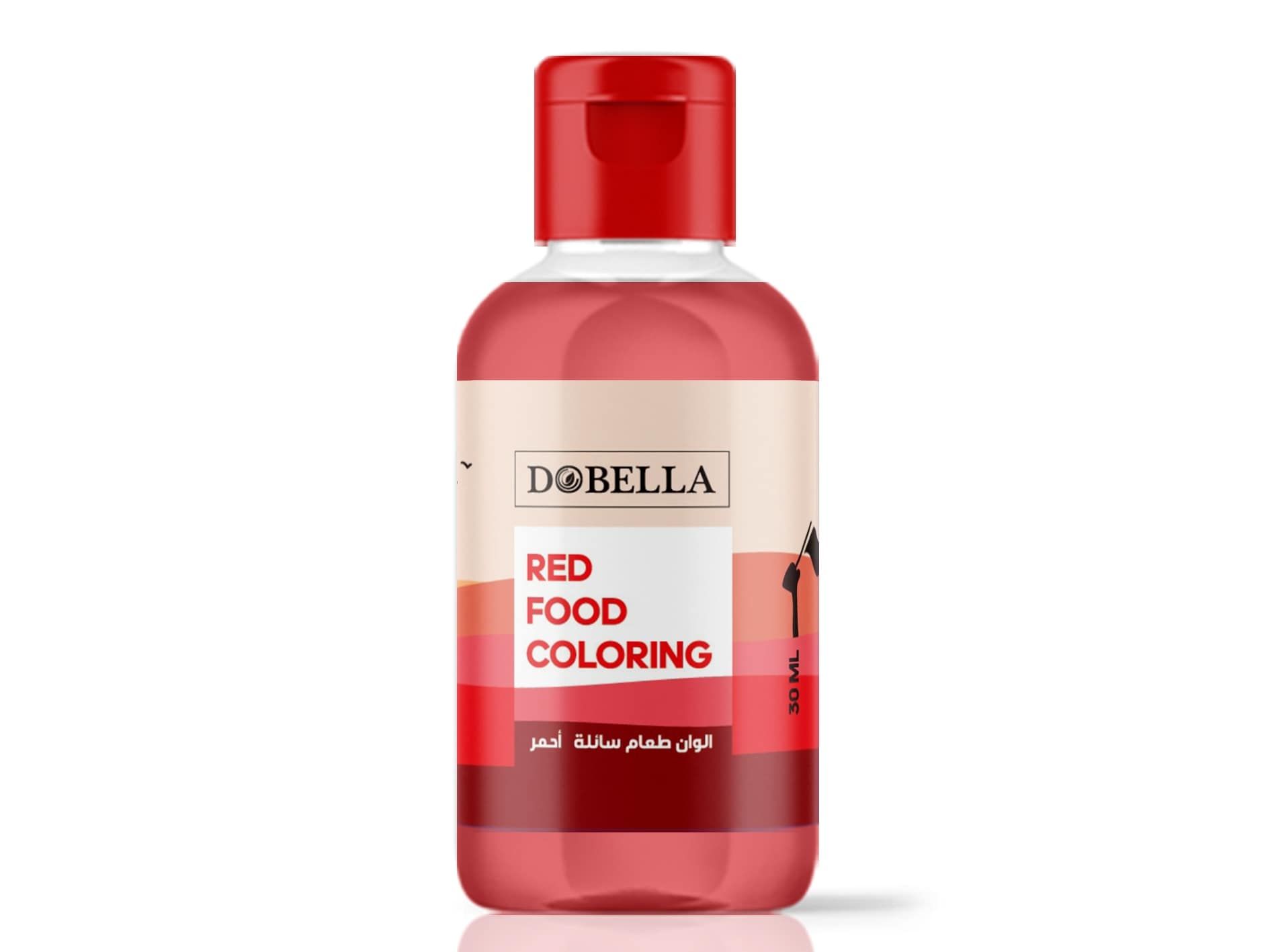 Buy Dobella Red Food Coloring 30 Ml Online in Egypt | Talabat Egypt