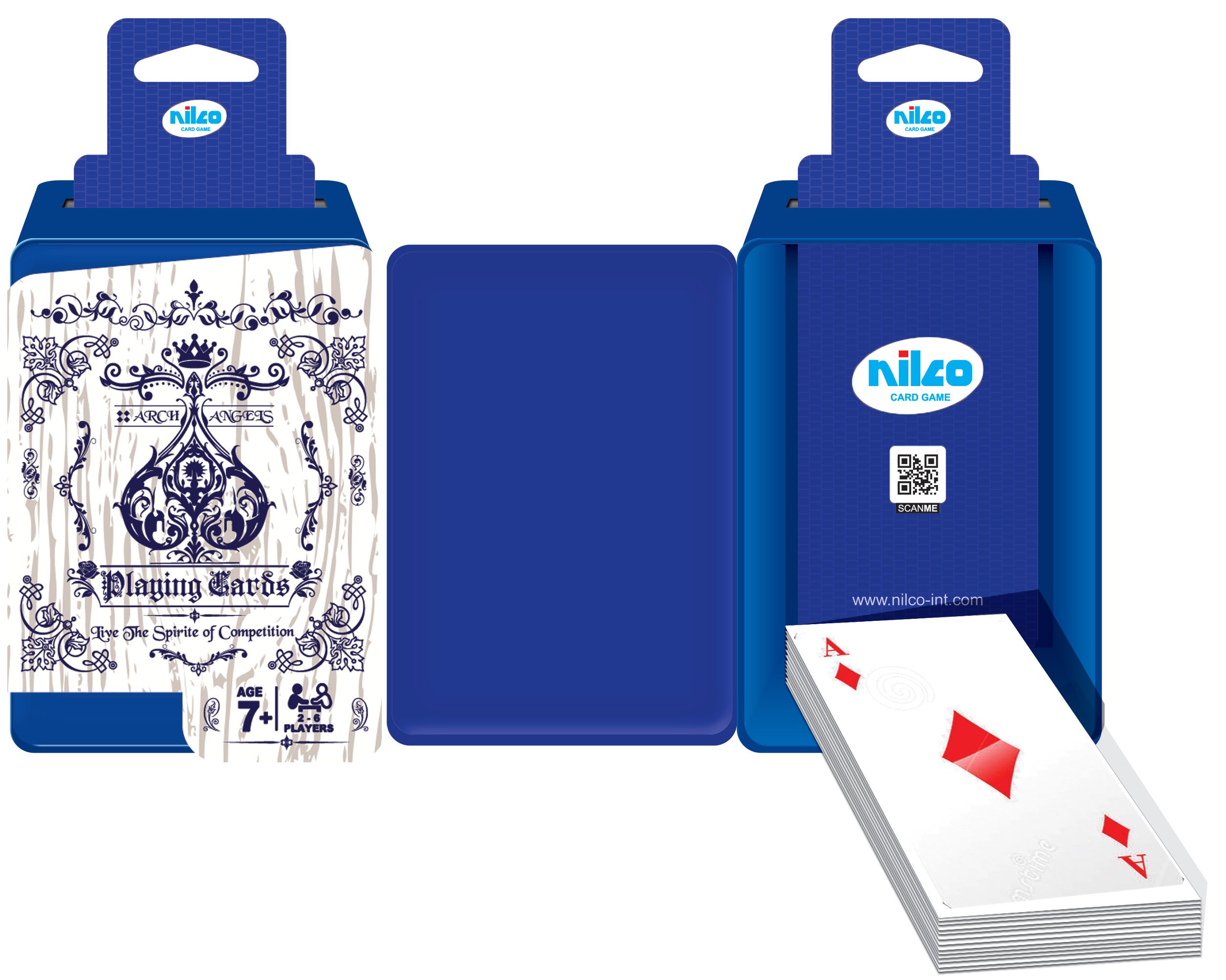 Buy Nilco Golden Playing Cards with Plastic Box Online in Egypt ...