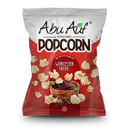 Buy Abu Auf Worcester Sauce Popcorn, 35g Online in Egypt | Talabat Egypt