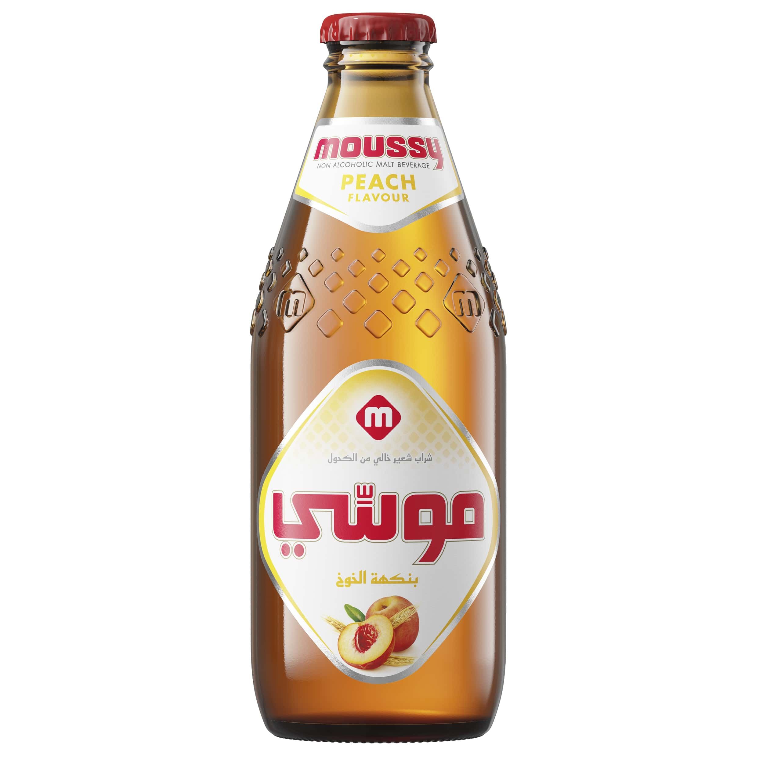 Buy Moussy Peach Non Alcoholic Malt Beverage, 275ml Online in Egypt ...
